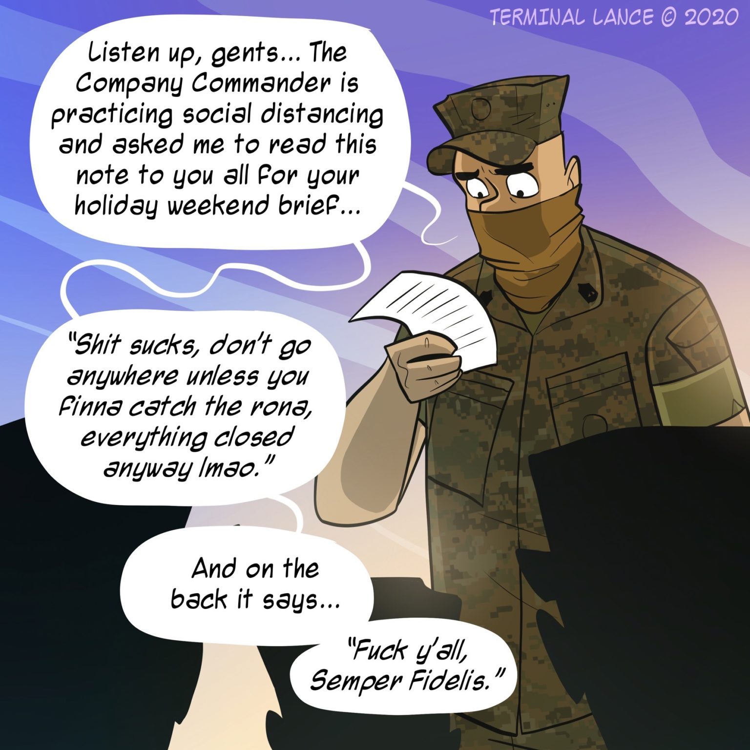 TERMINAL LANCE – Maximilian Uriarte